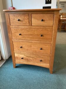 Shaker Furniture of Maine » CARLSTON SPLIT TOP CHEST