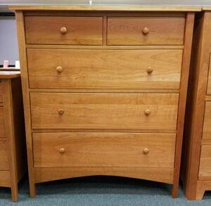 Shaker Furniture of Maine » CARLSTON SPLIT TOP CHEST